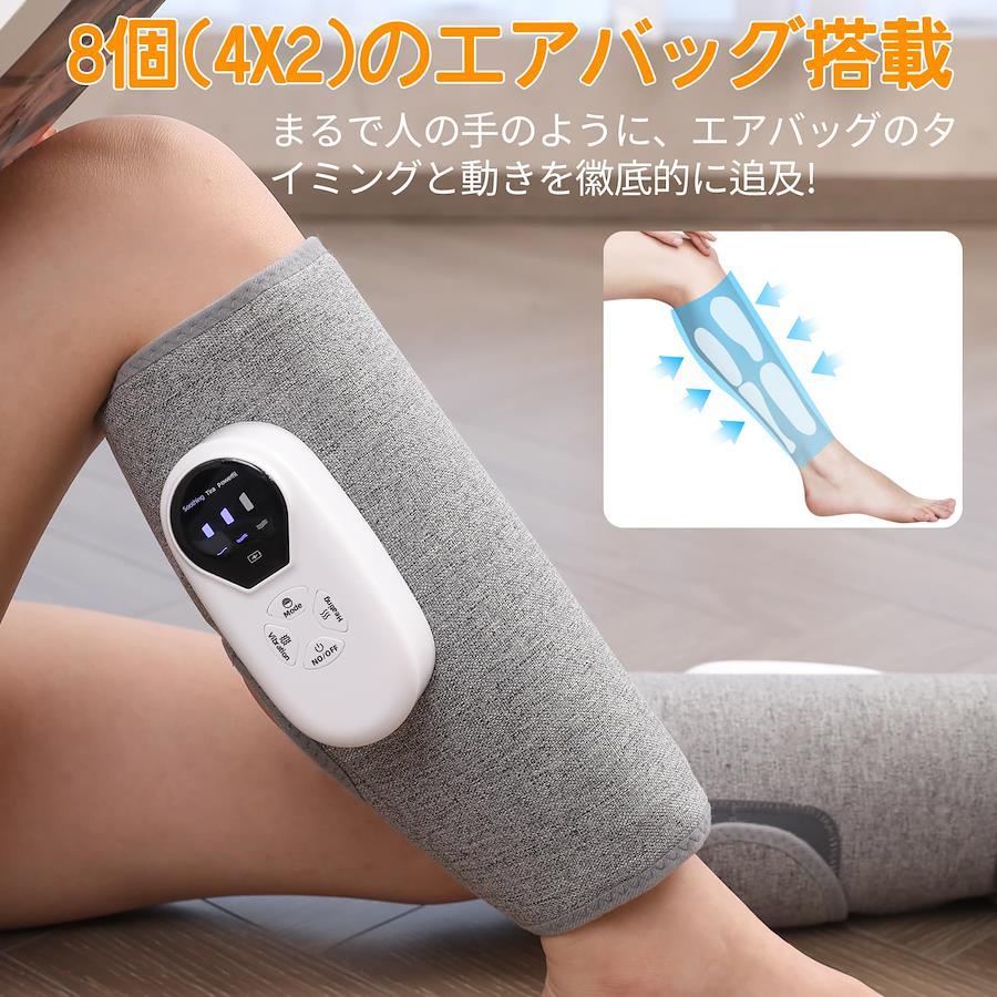 SENPPLE Calf Care Vibration + Air Pressure + Heat Calf Relaxation Thigh ...