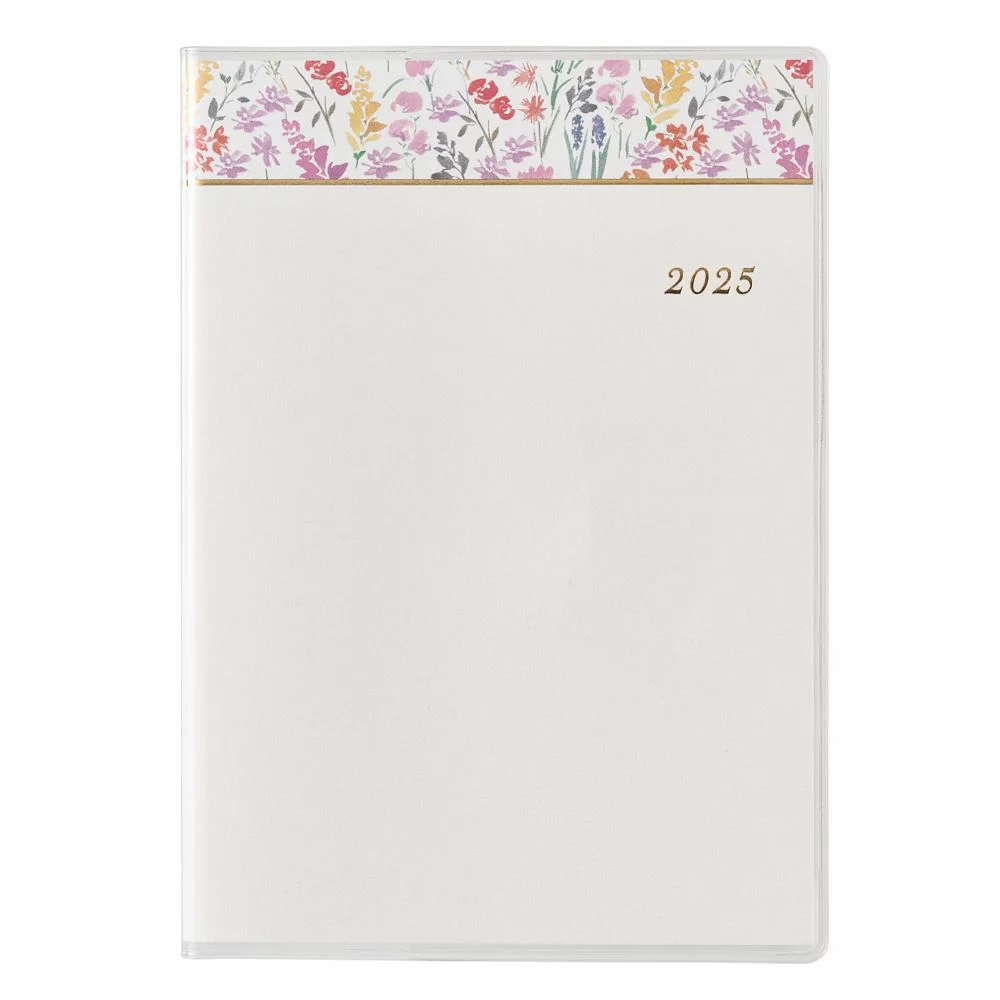 Nolty 2025 January Start Planner PAGEM by NOLTY Pagem Monthly A6-i Aida Memo Sunday (White) 2717 ...