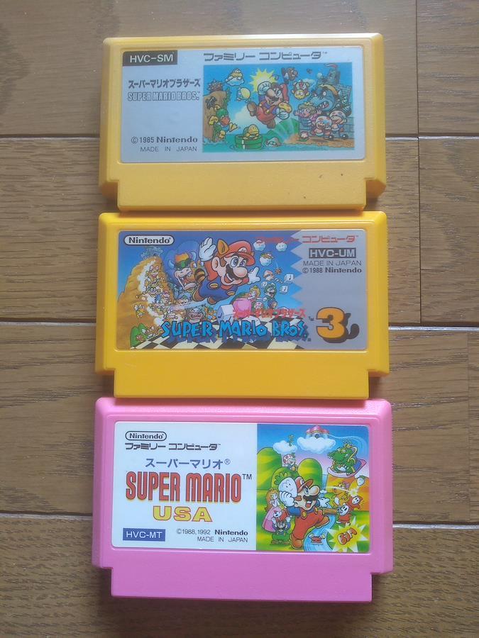 Buy NINTENDO Famicom FC Lot of 3 Super Mario Bros 1 3 USA Japan Import ...