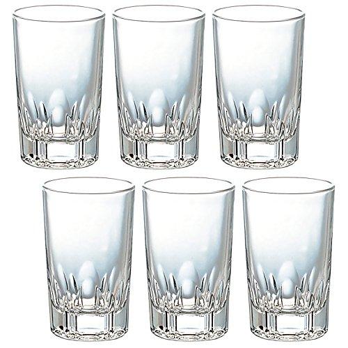 ADERIA Ulster Old 8 240ml Set of 6 Rock Glasses Clear Made in Japan Whiskey Shochu Glasses ...