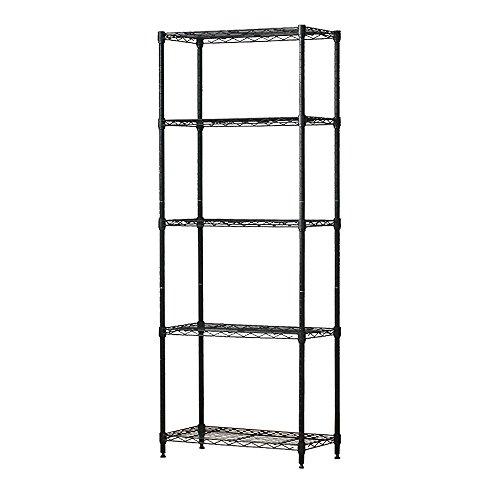 Doshisha Luminous compatible 5 shelves, 60cm wide, slim steel rack ...