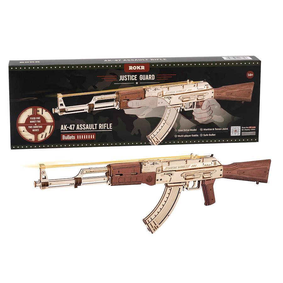 ROKR 立体パズル 木製 3Dパズル 可動モデル DIY 模型 組み立てキット 誕生日 ギフト プレゼント 暇つぶしグッズ 知育 おもちゃ ...