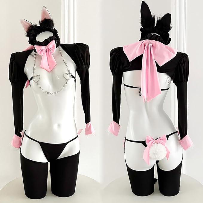 [SENMHS] Cosplay Lingerie Sexy Cute Bunny Bunny Girl Rabbit Ears Rabbit Headband Cosplay ...