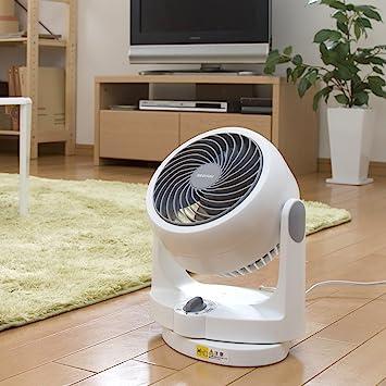 Iris Ohyama PCF-HD15-W Circulator, Quiet, Left and Right Swing, 8 Tatami Mats, Powerful Blower ...