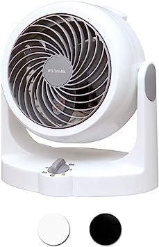 [For power saving] Iris Ohyama Circulator Quiet Swing Fixed 8 Tatami Powerful Blower White PCF ...