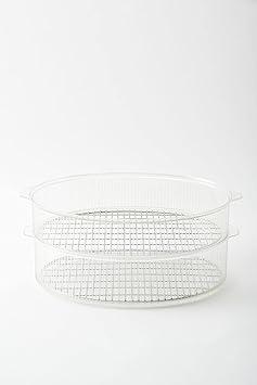 BRUNO Bruno oval hot plate steamer steamer electric 2-tier steamed food ...