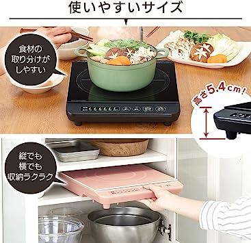 Buy Iris Ohyama IH Stove 1 IH Cooking Heater 1400W Desktop Design IHK-T37-B Black from Japan ...