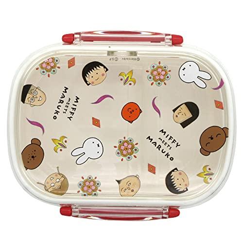 Square Chibi Maruko-chan x Miffy Antibacterial Lunch Box 360ml Bento ...