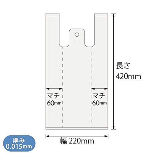日本ブイシーエス レジ袋 SK-35 1箱1000枚入 1束100枚ポリ入×10束 巾220/全体巾340×高420 - 日本の商品を世界中にお届け | ZenPlus