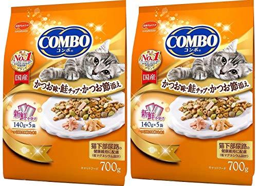 【セット販売】コンボ キャット かつお味・鮭チップ・かつお節添え 700g（140g×5袋）×2コ - 日本の商品を世界中にお届け | ZenPlus