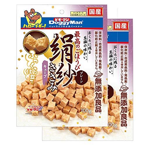ドギーマン 絹紗キューブ プレーン100g×2個パック - 日本の商品を世界中にお届け | ZenPlus