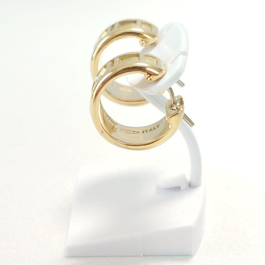 [Rare] Tiffany & Co. 18K Yellow Gold Atlas Hoop Earrings 6206 from ...