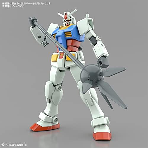 ENTRY GRADE Mobile Suit Gundam RX-78-2 Gundam (Full Weapon Set) 1/144 Scale Color-Coded Plastic ...