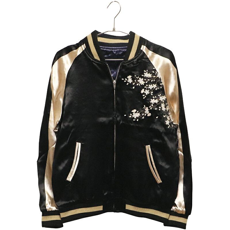 Buy Kotokoto "Kanagawa Oki Namiura" Reversible Sukajan (KTJK-004) BLACK×NATURAL L from Japan ...