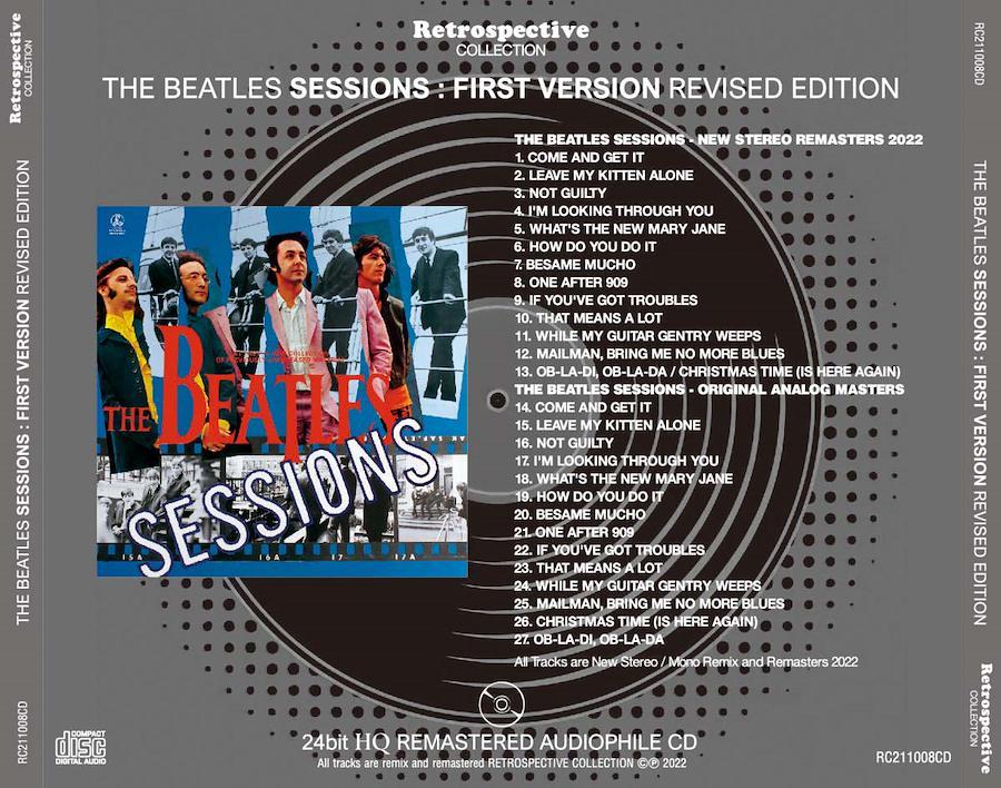 Buy THE BEATLES / SESSIONS : FIRST VERSION (RIVISED EDITION) 24bit HQ ...