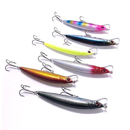 【オルルド釣具】 ルアーセット 6個 11.5cm 18g ミノー AスペシャルⅡ シーバス・ヒラメ・マゴチ・ブラックバスに スペシャルパッケージ qb100106a01n0 - 日本の商品を ...