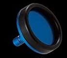 Justace Aluminum End Cap Blue AEC-CAP23B Inner Diameter 5mm Outer ...