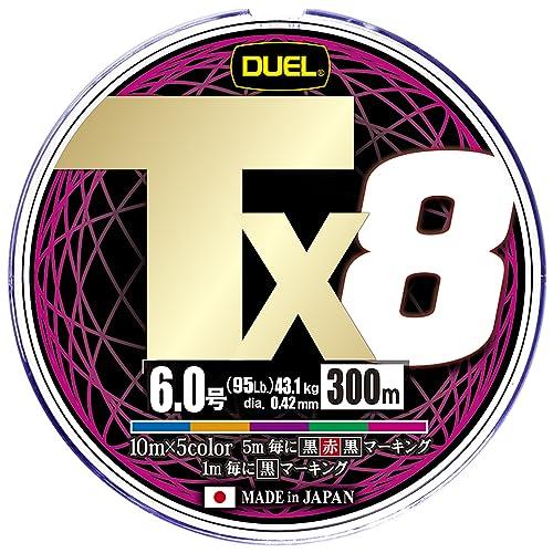 DUEL (デュエル) PEライン 釣り糸 Tx8【 ライン 釣りライン 釣具 高強度 高感度 強さ長持ち】6.0号300m5COLOR 5色マーキング - 日本の商品を世界中にお届け ...