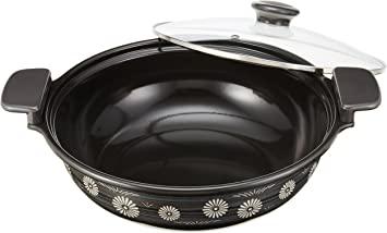 Takagi Metal Two-Handed Pot, Tabletop Pot, Enameled, IH Compatible, 27cm (For 3 to 4 People ...