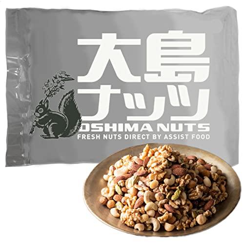 大島ナッツ 厳選6種 プレミアムミックスナッツ 1kg 無添加 無塩 - 日本の商品を世界中にお届け | ZenPlus