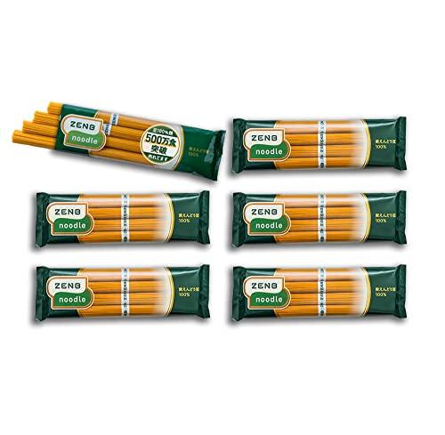 【糖質オフの豆100%麺】 ZENB ゼンブ ヌードル 丸麺 24食 (6袋) そば パスタ ラーメン [ 糖質オフ グルテンフリー 糖質制限 腸活 時の 食物繊維 補給に ダイエット 時の ...