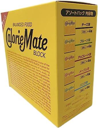 Otsuka Pharmaceutical Calorie Mate Block Assorted Pack 4 bottles x 20 ...