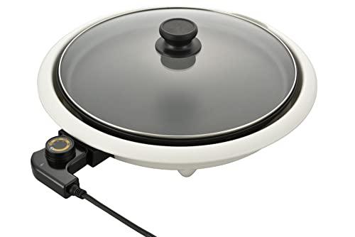 Ohm Electric Hot Plate, Round, Fluorine Treated, Removable, Easy to ...