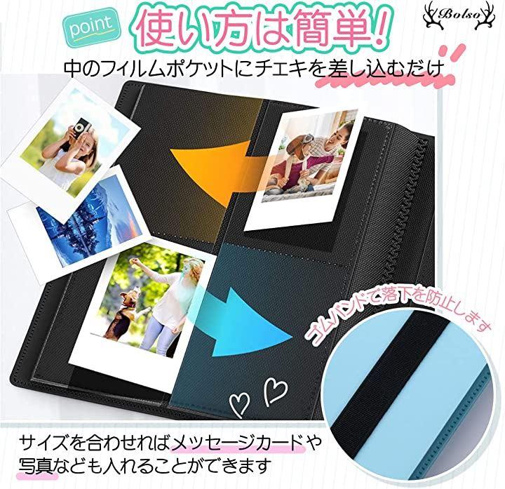 Cheki Album Case Polaroid Storage Stylish Slim File Cheki Notebook - 網購 ...