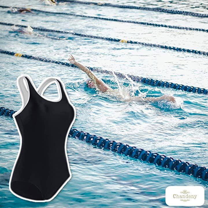 Buy School Swimsuit, Girls, One Piece, Junior High School Students, New ...