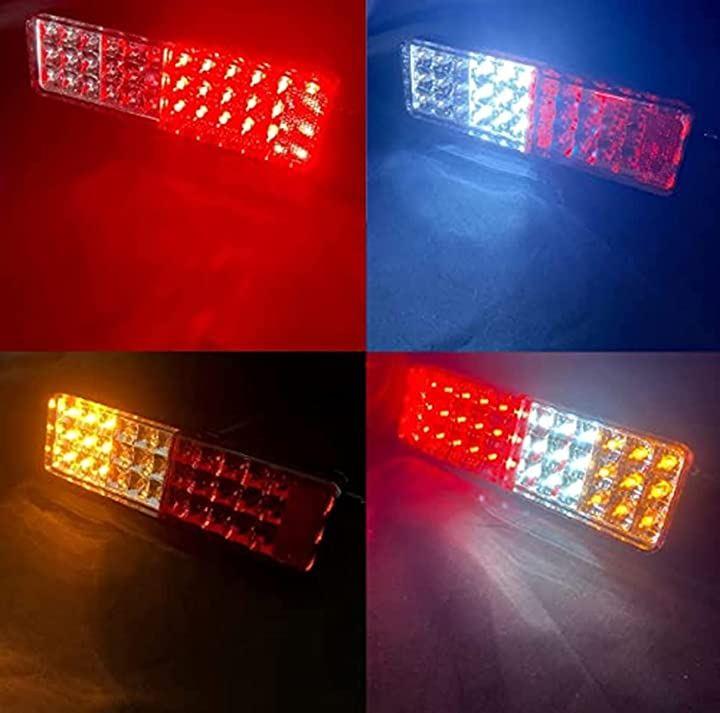 ジムニー LED テールランプ 純正交換用 車検対応 リフレクター 付き 赤白黄 JA11 JA12 JA22 JB31 JB32 汎用 ボート トレーラー 社外品 2個＊左右 - 日本の商品 ...
