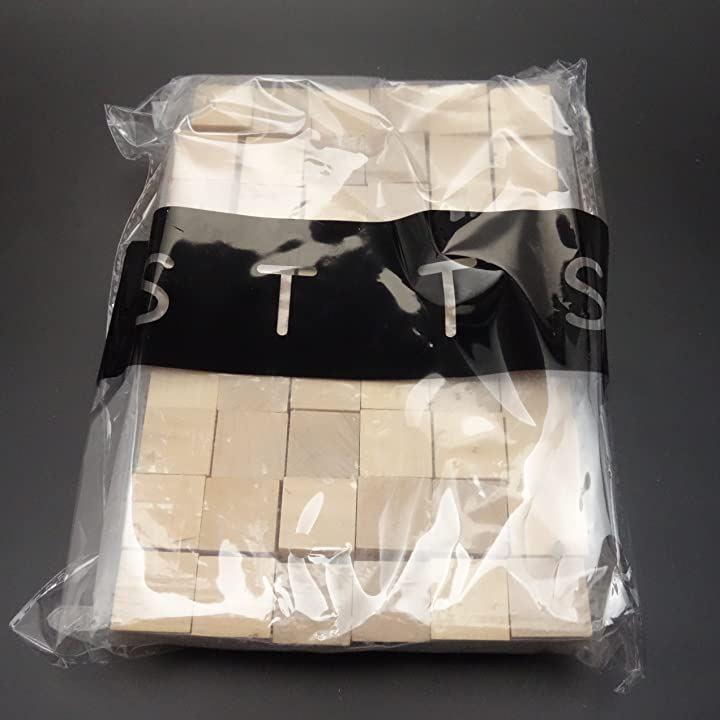 Wooden Building Blocks, Cube Blocks, Natural Raw Wood, Uncolored ...