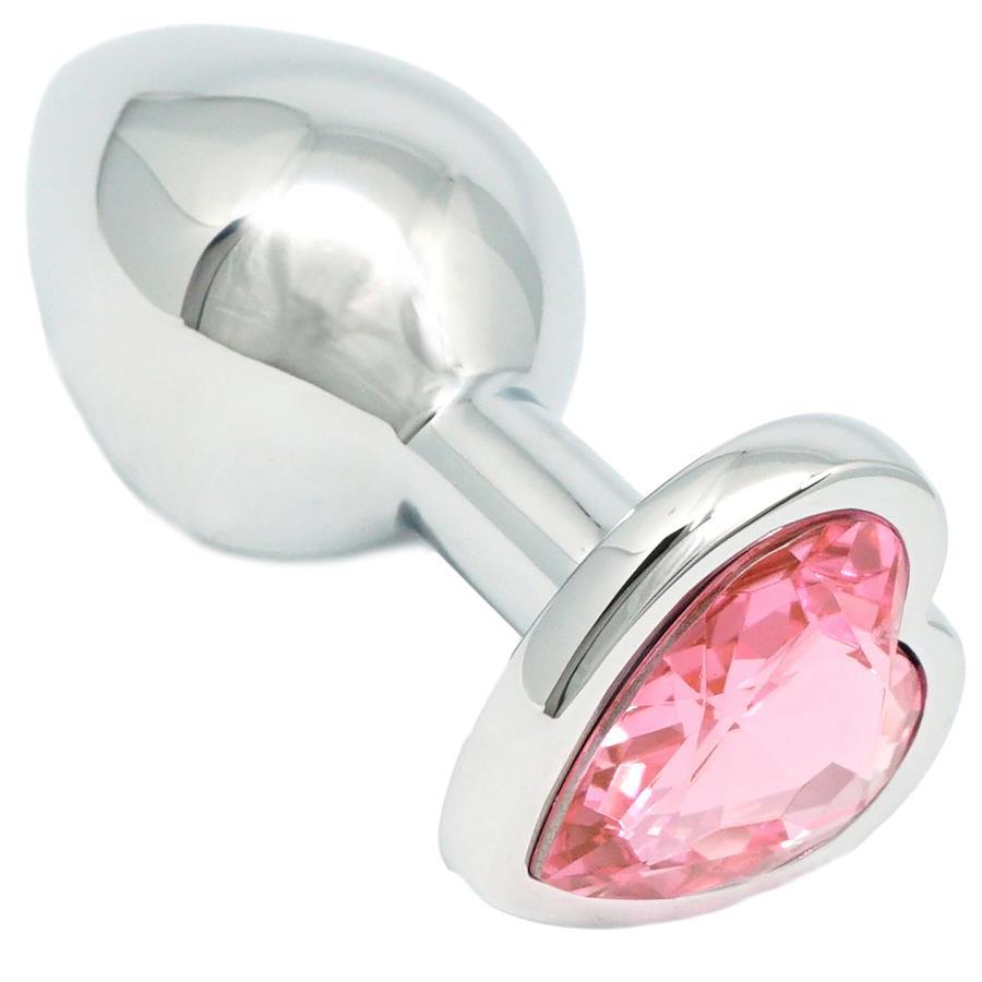 Praxia アナルジュエリー アナルプラグ アナル拡張 アナル調教 あなる ハート型 ピンク Mサイズ 直径 3.4cm - 日本の商品を世界中にお届け | ZenPlus