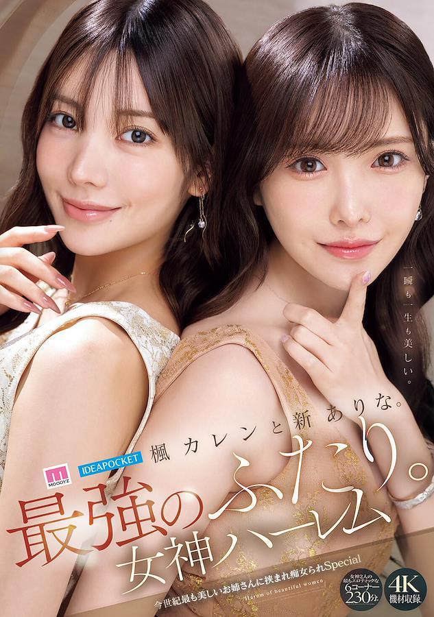 Karen Kaede and Arina Arata. The strongest duo. Goddess Harem Karen Kaede, Arina Arata Moodyz ...