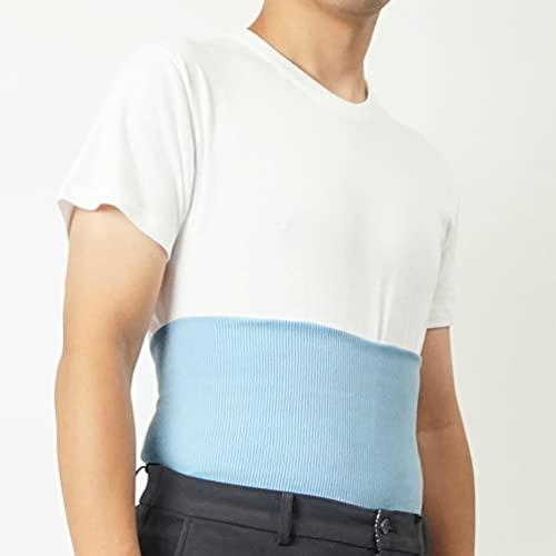 [Gunze] Haramaki Love Haramaki Cotton Rich Ribbed Unisex H1000 White ...