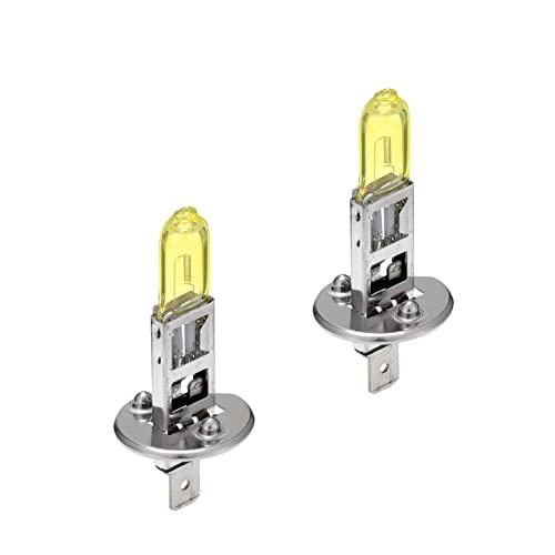 Ms Basic by IPF Headlight Fog Lamp Halogen Bulb Yellow H1 Type 2450K ...