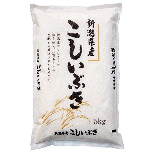 Buy New rice Niigata prefecture Koshiibuki white rice 5kg Reiwa 3rd ...