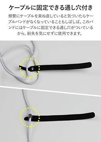 Buy INOVA Cable Band 14.5 × 1.1cm Wiring Cord Cable Summary Black 3R ...