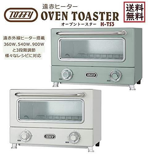 [Toffy] 遠紅外線加熱器烤箱烤麵包機 K-TS3 (Pale Aqua) 遠紅外線加熱器 3 步溫度控制帶計時器緊湊復古可愛時尚 K-TS3-PA - 網購日本原版商品，點對點直送香港 ...