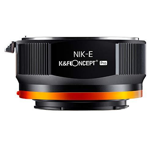 K & F Concept Mount Adapter NIKON F Lens-SONY NEX E Camera Mount PROⅡ 啞光面 防反射 無限實現 M11105 製造商零售店 ...