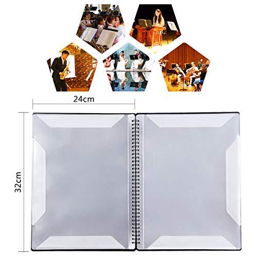 Buy Smilerain sheet music file A4 size band file sheet music holder ...