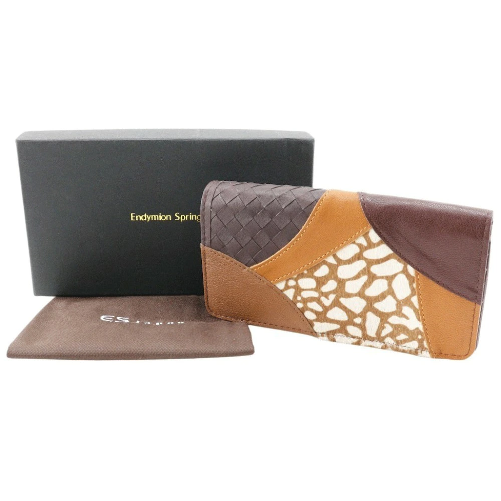 [20% Off Super Sale] Endymion Spring Genuine Leather Patchwork Long ...