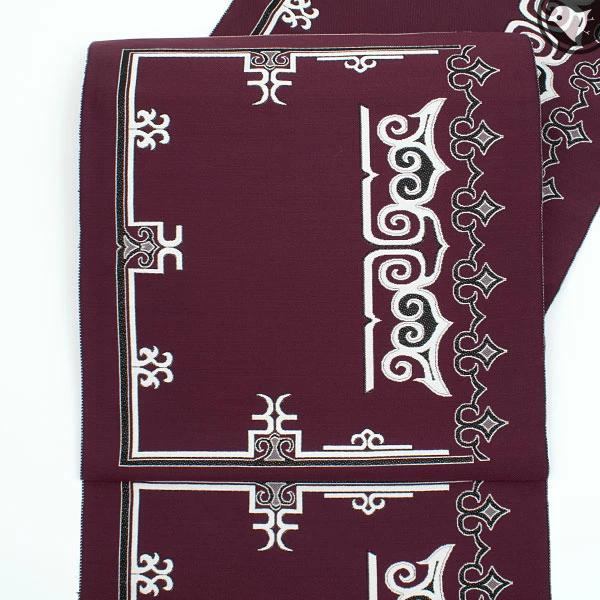 Nishijin brocade long-established weaver made Koji dust thread Ainu ...