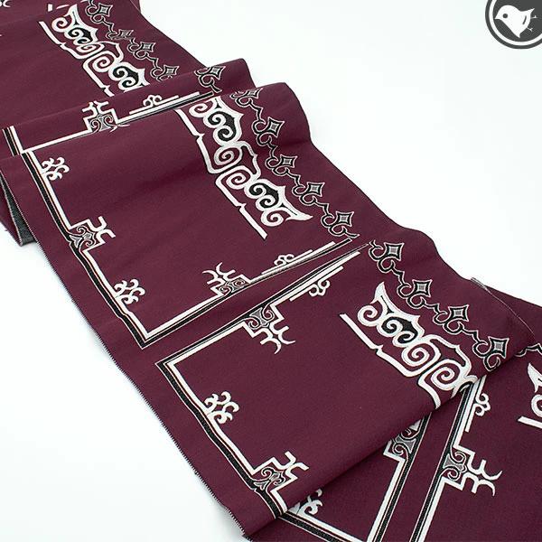 Nishijin brocade long-established weaver made Koji dust thread Ainu ...
