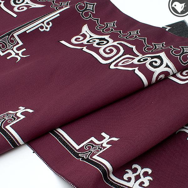 Nishijin brocade long-established weaver made Koji dust thread Ainu ...
