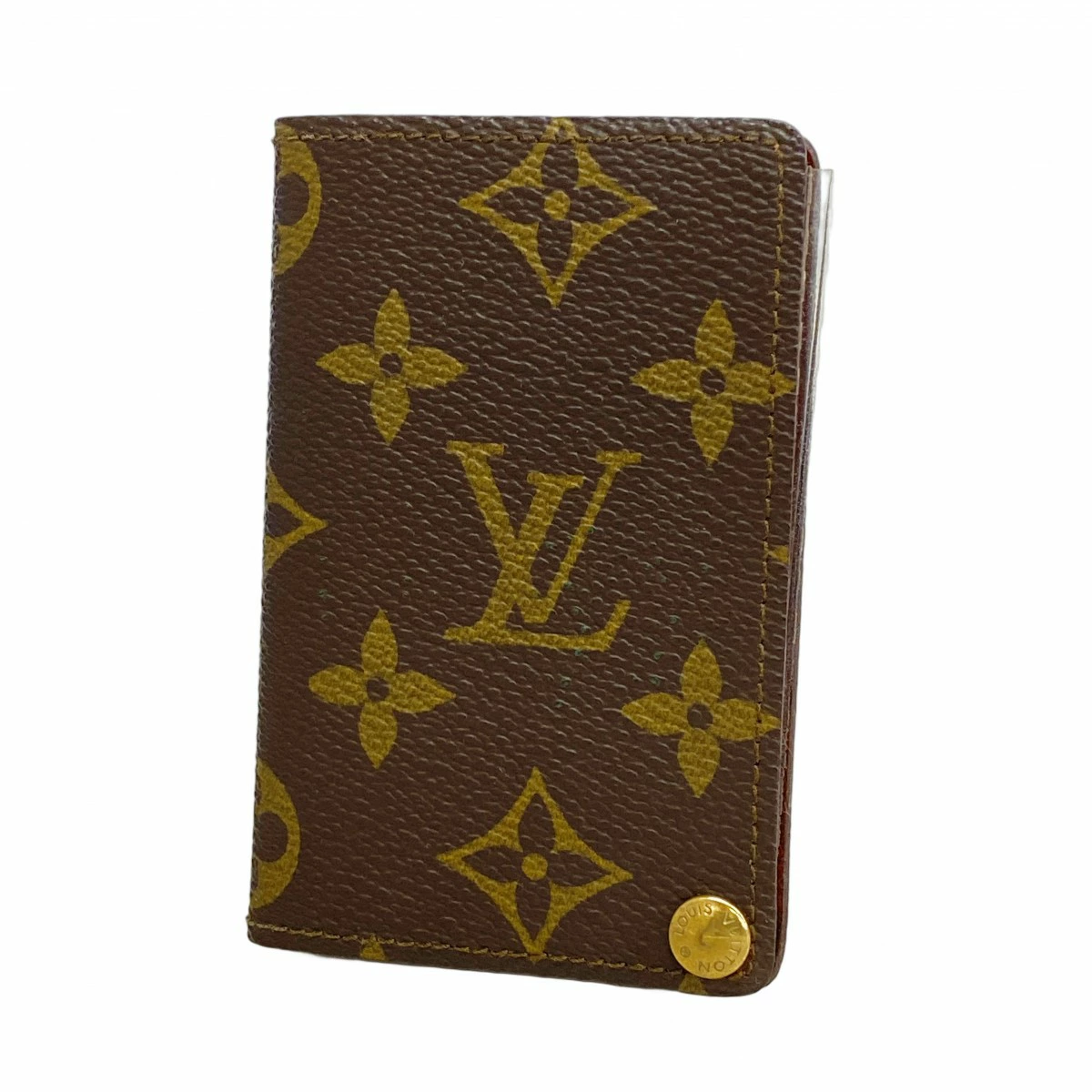 Buy [5md4433] Louis Vuitton Monogram Porte Carte Credit Pression Card ...