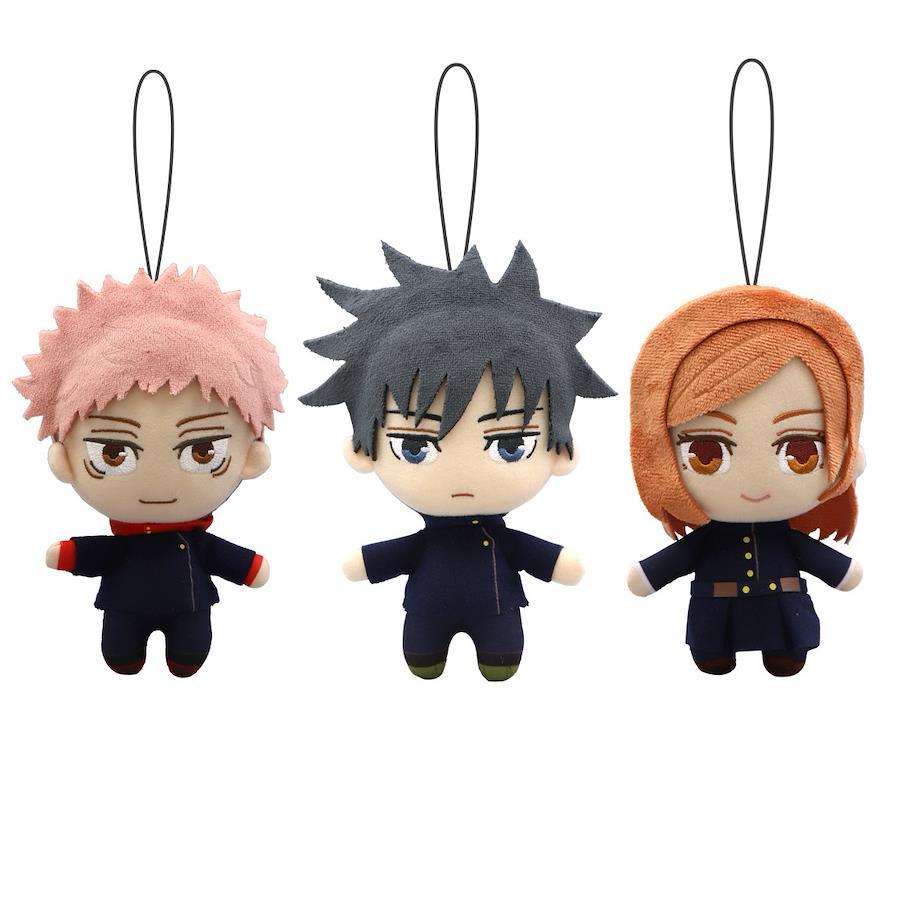 Buy Jujutsu Kaisen Plush Toy 1 All 3 Types Set Yuhito Kojo, Megumi Fushiguro, Nobara Kugizaki ...