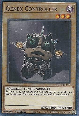 遊戯王 SDFC-EN019 ジェネクス・コントローラー Genex Controller (英語版 1st Edition ノーマル ...