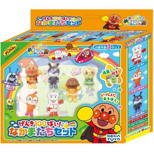 SEGA TOYS 麵包超人博物館系列 Genki 100 Bai! Friends Set - 網購日本原版商品，點對點直送香港 | ZenPlus