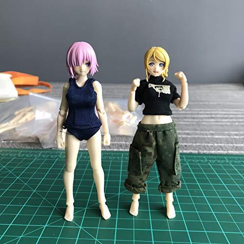 [AC」ACFUN-JP＆海牛工業 コラボ版 1/12 セクシー 美人 女性 二次元 アクション フィギュア ラージバスト 素体 ボディー セット 白肌 - 日本の商品を世界中にお届け ...