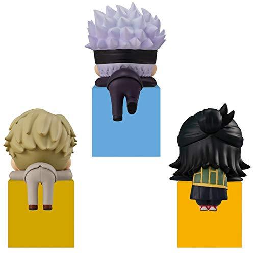 Jujutsu Kaisen Hikake Figure ② Set of 3 Gojo Satoru Nanami Kento Natsu ...